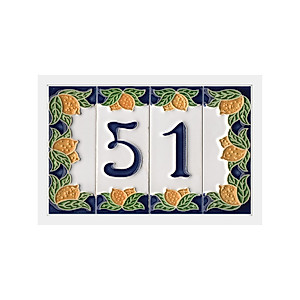 4 Tile Handmade White Hardwood Frame for Ceramic Tiles (4 Tile White Hardwood Frame)