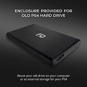 Fantom Drives FD 1TB PS4 SSD (Solid State Drive) - All in One Easy Upgrade Kit - Compatible with PlayStation 4, PS4 Slim, and PS4 Pro (PS4-1TB-SSD)