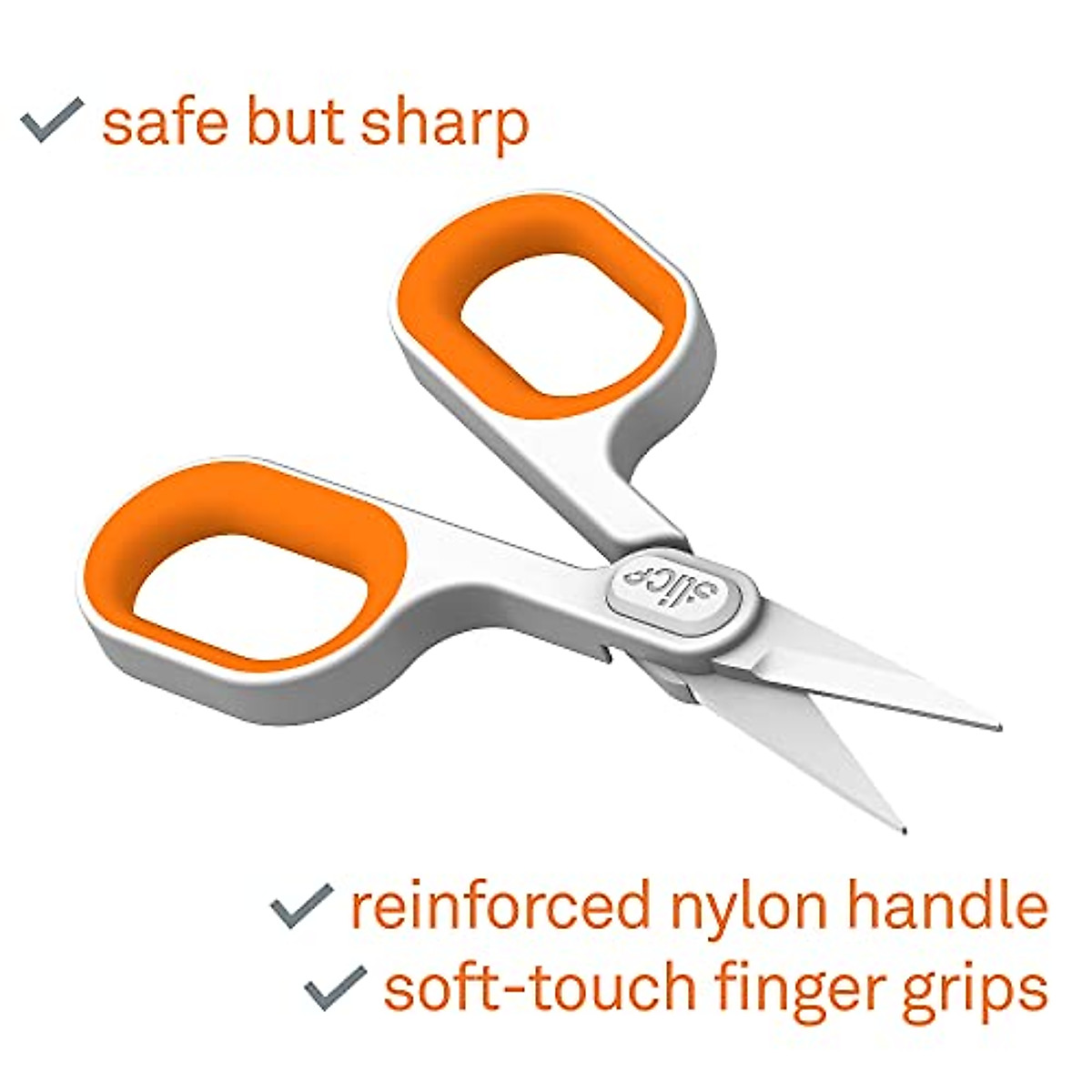 Slice 10546 Ceramic Scissor Wide Finger Loops for Larger Hands, 1 Pack