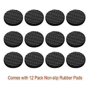 PAXCOO 4 Pack Sectional Sofa Connector Couch Furniture Interlocking Software Bracket with Screws and 12Pcs Furniture Pads