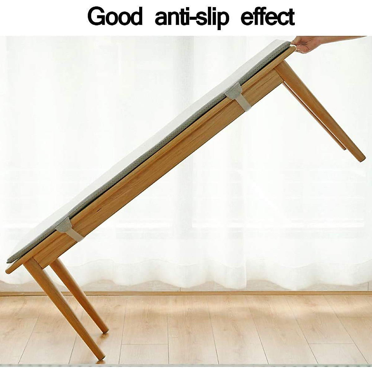 Outdoor Indoor Bench Cushions,Non-Slip Bottom with Ties Japanese Long Dining Chair Cushion Bay Window Cushion Patio Coffee 351803cm(14711inch)