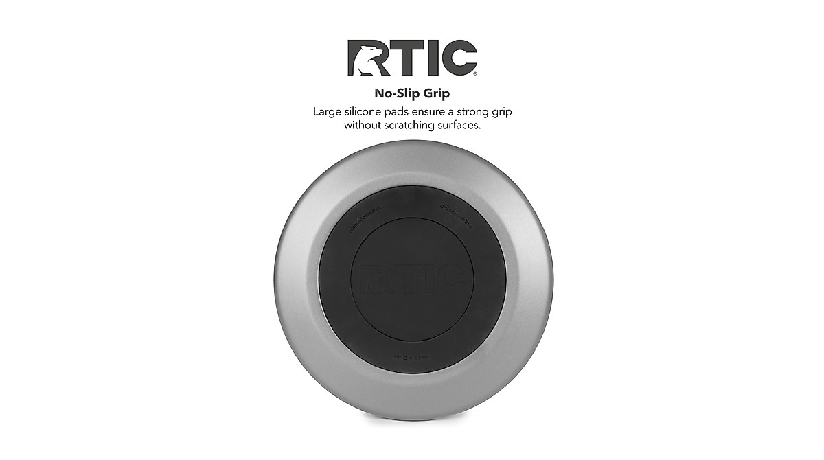 RTIC Stainless Steel Plates Set - Durable Outdoor Dinnerware