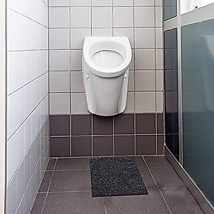 Cibicon Urinal Mats，Bathroom Floor Protector,Urinal Floor Mats,Toilet Urinal Mat,Absorbent Material,Waterproof Layer,Anti-Slip,Durable and Machine Washable (Urinal Mats: 24inches x 20inches)