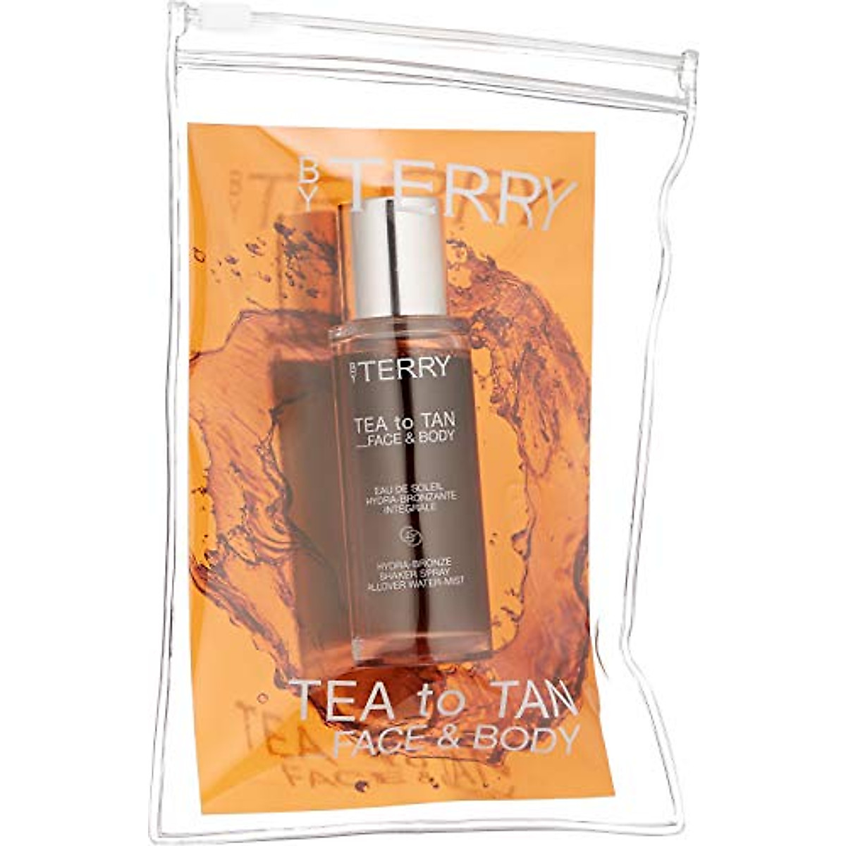 By Terry Tea To Tan Face & Body Bronzer Travel Size | Liquid Bronzer | Matte & Shimmer Tanning Effects | 30ml (1.01 Fl Oz)