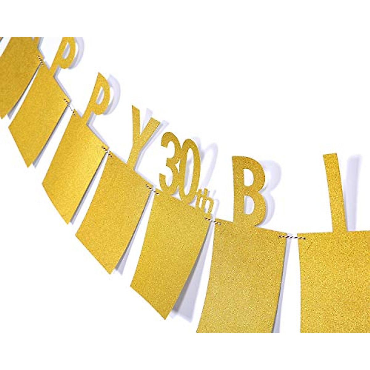 Photo Banner for 30th Birthday Decorations - 30th Birthday Banner，Happy 30th Birthday Banner，30th Birthday Gifts for Women, Milestone Photo Banner for Birthday Party, Dirty 30 Birthday Party Supplies