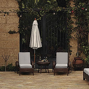 Classic Accessories Montlake FadeSafe FadeSafe Water-Resistant 74 x 23 x 3 Inch Patio Chaise Lounge Cushion Cover, Heather Grey, Patio Furniture Cushion Covers