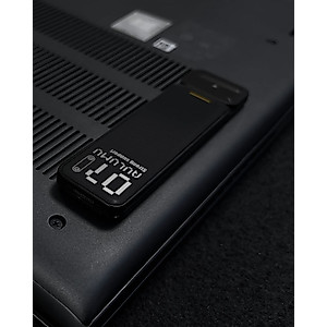 Aulumu G07 Portable Laptop Stand, Pop Up Leg Stands Laptop, Ergonomic Laptop Riser Lift for Desk for All Laptops, Tablets, 8-20'', Black