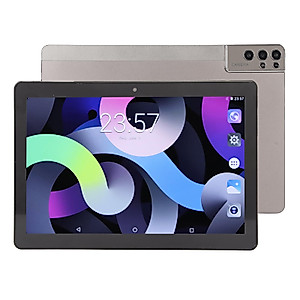 Tablet da 10,1 Pollici, 5G WiFi 4GB 64GB 1920x1200 8MP Tablet da 13MP, Dual Camera Octa Core CPU Tablet Call for Business, Office, Workers, Students (US Plug)