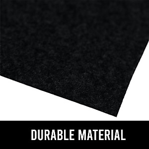 GORILLA GRIP LeakGuard Non-Adhesive Under Sink Mat for Kitchen Cabinet, Waterproof Quick Dry Shelf Liner, Durable Absorbent Felt Mats for Bathroom Sinks, Cabinets, Dresser, Easy to Trim, 24x30 Black