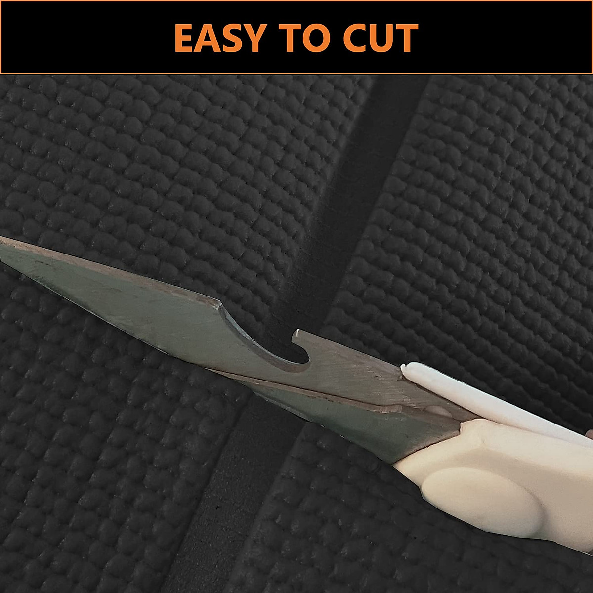 Under Sink Kitchen Mat Liner- 68’’ x 24’’ Big Size Non-adhesive Under Sink Protector with Bump Texture Black Shelf Liner Drawer Liner