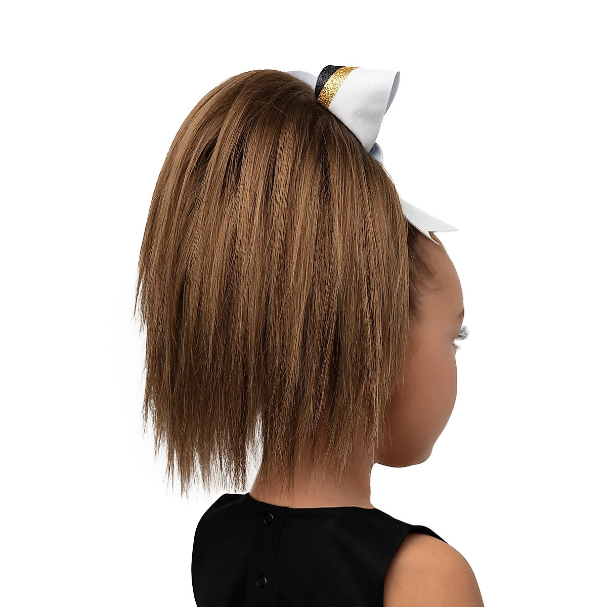 Girly Curls Cheerleader 11" straight Ponytail Hairpiece for Girls and Teens (California)