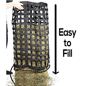 Derby Originals XL Go Around Slow Feeder Horse Hay Bag with Super Tough Bottom and 1 Year Warranty, Royal Blue, 71-7132RBL