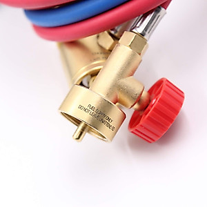 Brass Oxygen MAPP/Propane Welding Torch| Duel Fuel by Oxygen and MAPP PRO/Propane For Welding Brazing Soldering,