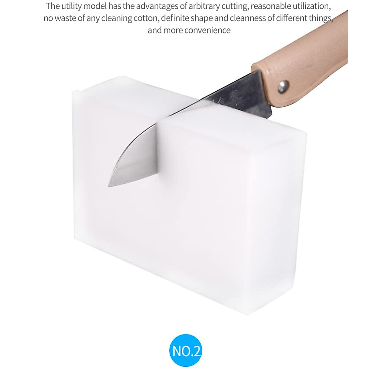 Dr.WOW Magic Cleaning Eraser,80 Pack Magic Sponge Eraser in Bulk -Multi Surface Power Scrubber Foam Cleaning Pads - Kitchen, Shoe,Floor,Bathroom, Wall Cleaner