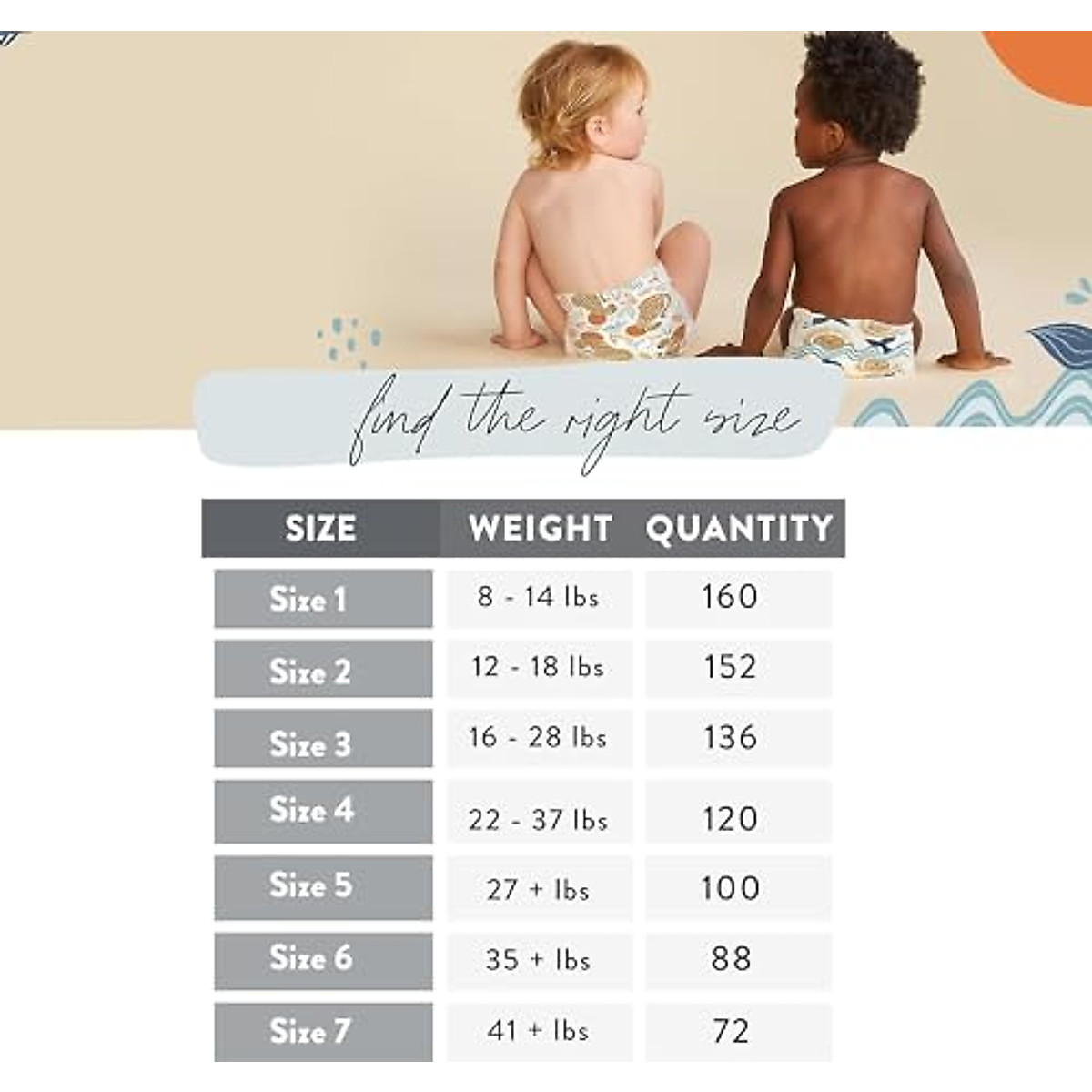 The Honest Company Clean Conscious Diapers | Plant-Based, Sustainable | Above It All + Barnyard Babies | Super Club Box, Size 1 (8-14 lbs), 160 Count