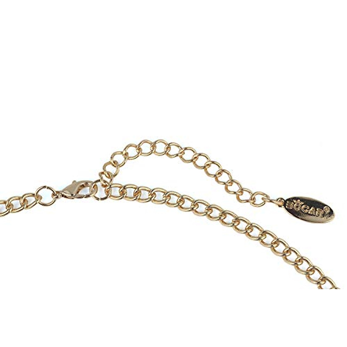 Bocar 3 Layer Beads Statement 24.5" Necklace for Women (NK-10539-Red)