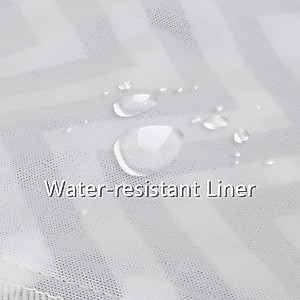 TRENSOM Wet Bag for Cloth Diapers Waterproof Reusable Bags with Two Zippered Pockets Ins Feathers Wet Dry Bag Travel Beach Pool Yoga Gym Bag for Pump Swimsuits Wet Clothes 3pcs