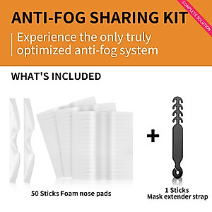 Sponge Anti-Fog Nose Bridge Pads Seal Nose Cushion Memory Foam Nose Pads Self-Adhesive Protection Strip Nose Pad for Mask 50 PCS