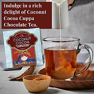 The Republic of Tea – Cuppa Chocolate Tea Assortment Gift (24 Individually Wrapped Dessert Tea Bags)