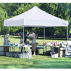 Ontheway 10' x 10' Replacement Canopy Top for EZ Pop Up Canopy Tent, Instant Canopy Top Cover (Canopy Top Only)