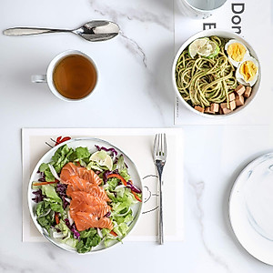 Stone Lain Brighton 16-Piece Dinnerware Set Porcelain, Gray