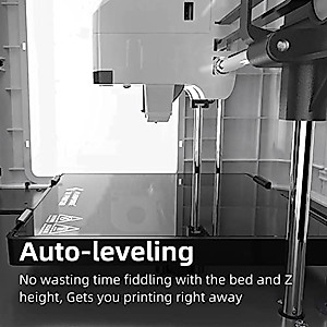 Flashforge 3D Printer Adventurer 3 Pro, Auto Leveling Glass Hot Bed, Built-in HD Camera, 8GB Internal Storage, Touchscreen, Filament Detection, Wi-Fi Cloud Printing, Fully Assembled 150X150X150 mm