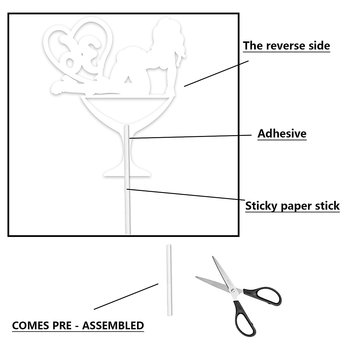 Glitter Crazy Girl 36 Cake Topper Let’s Glow Crazy Party Theme Decoration Supplies Women Girls Happy Birthday 36th Anniversary Party Decor Supplies