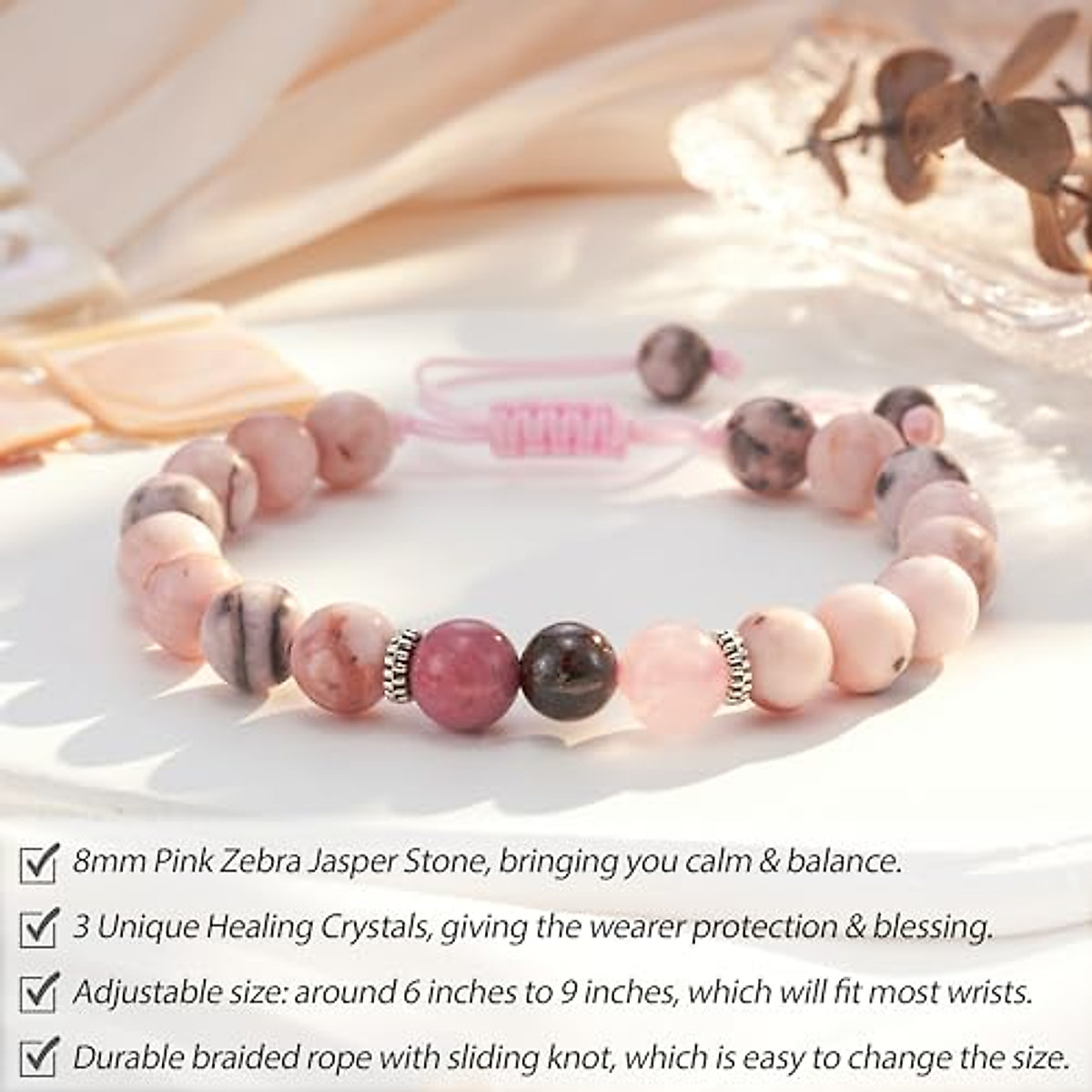 ASKRAIN Taurus Zodiac Gifts Crystal Bracelet Jewelry Protection Bracelet for Women Taurus Zodiac Sign Bracelet for Women Birthday Gifts for Women Teen Gifts Ideas