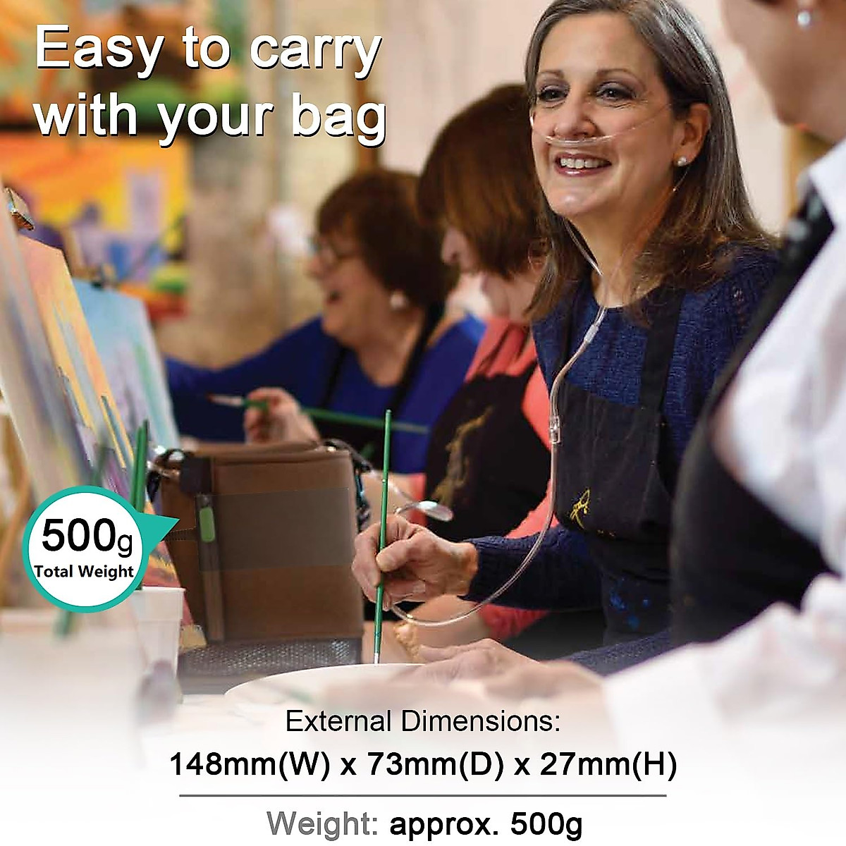 HKY 19V 4PIN AC Power Supply for Philips Respironics SimplyGo Mini Portable Oxygen Concentrator Simply Go Mini 82211 1118724 MANGO120-19BK-PHI REF 1116817 1116818 Battery Power Adapter Charger Cord