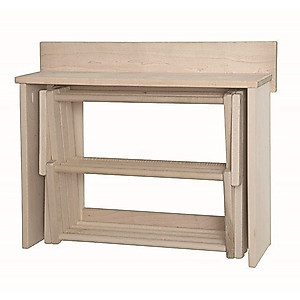 20" Accordion Drying Rack Laundry Room Storage Shelf