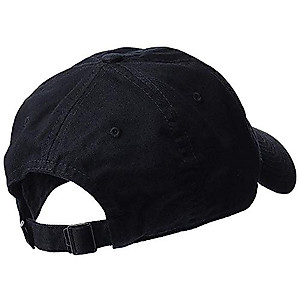 Nike Men's OneSize Heritage 86 Essential Swoosh, Black/Black, One Size