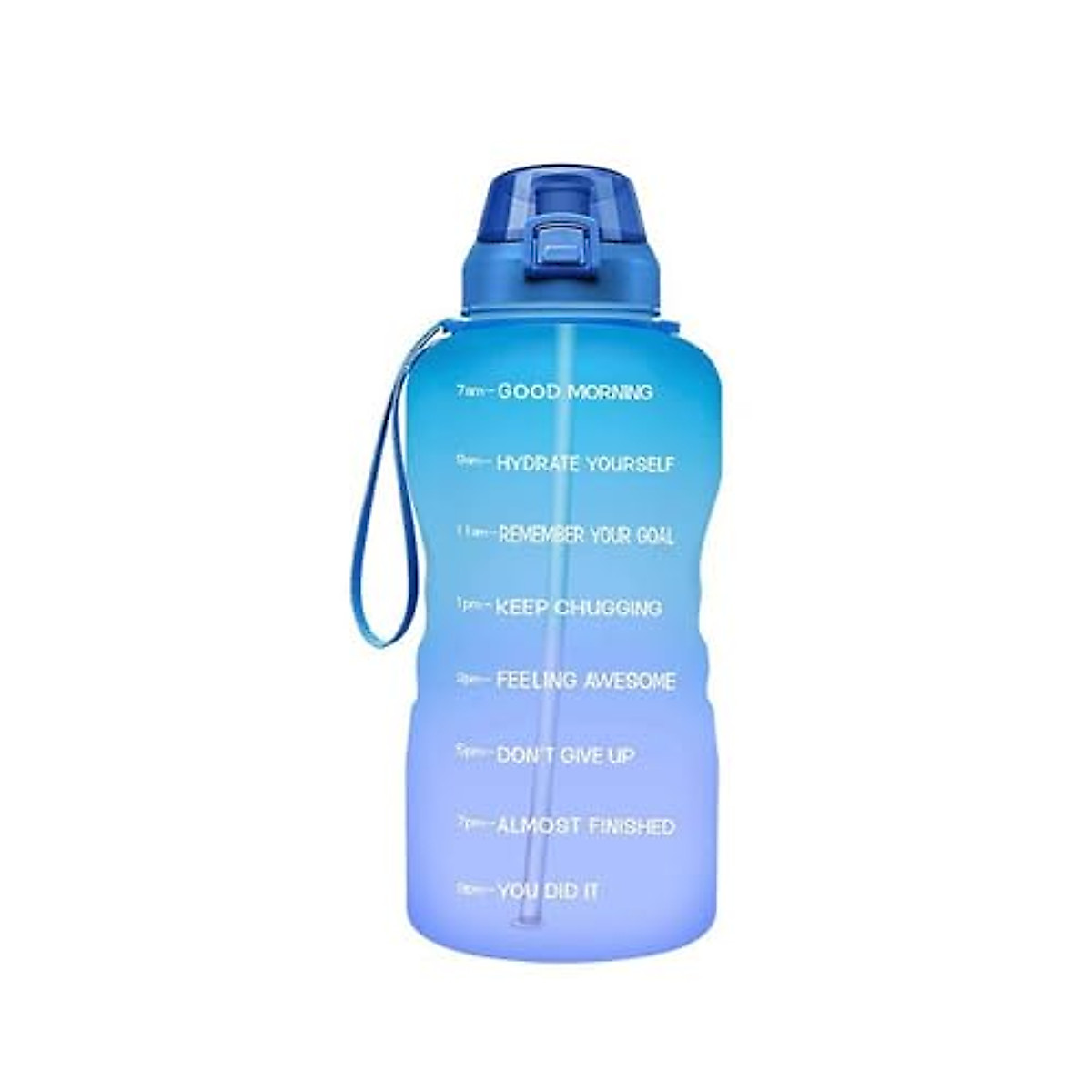 MeyeLo tritan cross-border water bottle sports cup in stock wholesale large capacity gradient direct drink portable rope holding outdoor kettle