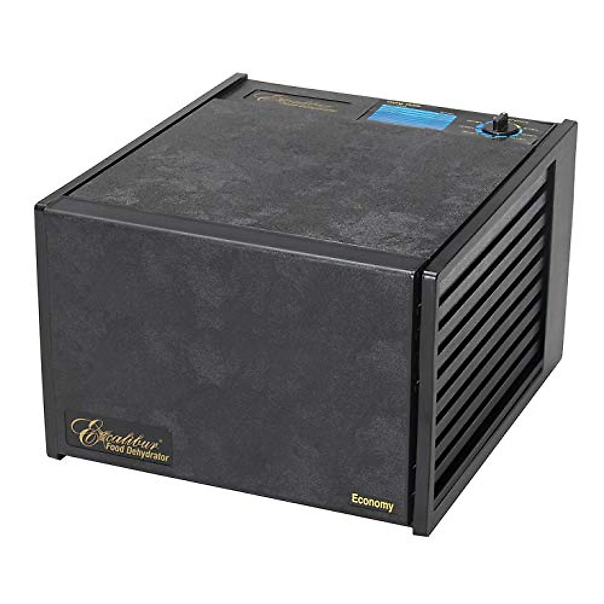 Excalibur 2900ECB Electric Food Dehydrator Machine with Adjustable Thermostat, Accurate Temperature Control and Fast Drying, 400 W, 9 Trays, Black