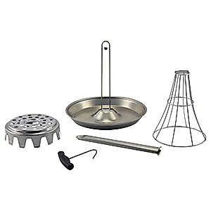 NESCO ITR-01 Digital Infrared Upright Turkey Roaster, Oil Free, 1420 Watts, Silver