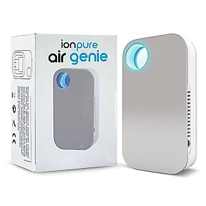 Ion Pure Plug In Air Purifier for Home | Negative Ion Technology for Allergen and Odor Reduction No Filter Compact, Quiet Operation Air Ionizers for Home Kitchen, Bedroom, Bathroom Air Purifiers
