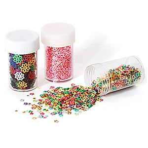 Crafts Crafts Crafts Crafts Crafts 12 Bottles Glitter Sequins DIY Shiny Colorful Spangles for Arts and Crafts Crafts Crafts Crafts
