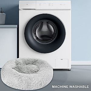 Generic Small Dog Bed, Faux Fur and Polyester, 28"x28", Machine Washable