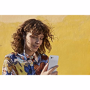 Google Pixel 3A (2019) G020F 64GB (5.6" inch, GSM, 4G/LTE, CDMA) Factory Unlocked Smartphone - International Version (Clearly White)