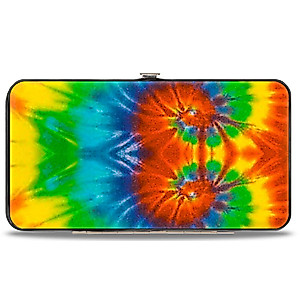 Buckle-Down womens Buckle-down Hinge - Bd Tie Dye13 Wallet, Multicolor, 7 x 4 US