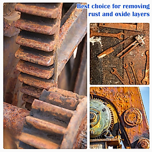 Steel Cleaning End Brushes Pen 20 Pcs, 1/5″ X 1/8″ Wire End Cleaning Brush Metal, Extended Small Wire Brush Rust Paint Removal Bits Polishing Rotary Tools Accessories