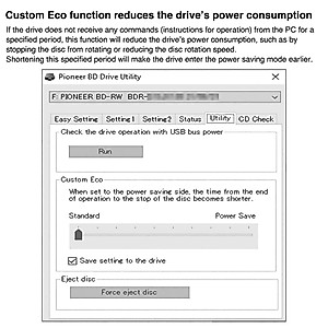 Pioneer Internal Blu-ray Drive BDR-S13UBK Excellent Reliability & Stability 16x BD-R Writing Speed Internal BD/DVD/CD Writer with PureRead 4+ Realtime PureRead and M-DISC Support