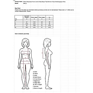 EttelLut - Enhanced Tummy Control Shapewear Shorts for Women - Body Shaper Waist and Thigh Slimmer Trainer - 3 Hook Closure - Perfect for Everyday, Yoga and Workout - Black Large