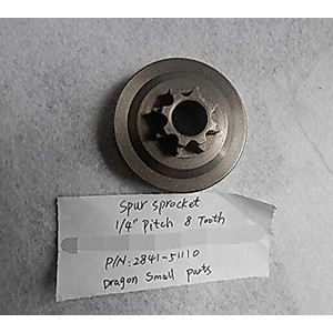 Corolado Spare Parts, T425 Spur Sprocket Od 57mm for Husqvarna T-425 & More Mini Chainsaws Clutch Drum - (Type: Pitch 0.25 Inch 8T)