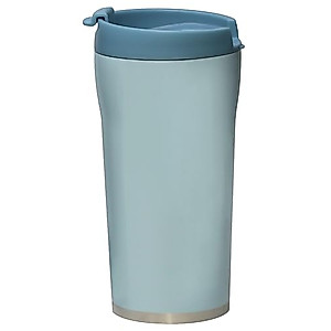 MIRA 12 oz Coffee Travel Mug - Stainless Steel Insulated Tumbler with Leak-Proof Lid - Hot & Cold Cup - Pearl Blue