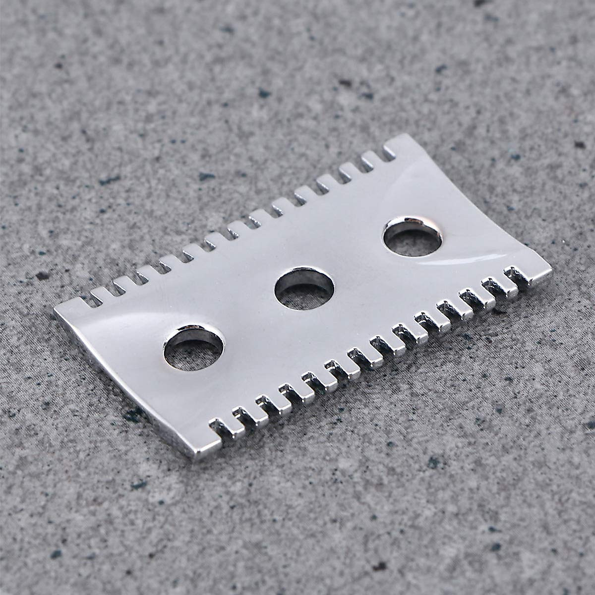 Lurrose Razor Head Replacement Manual Double Edge Razor Safety Shaving Head without Blade