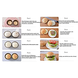 XZJMY 4Pack Mini Pie Pan 4-Inch Round Cake Pans Round Carbon Steel Cake Baking Pan,Air Fryer Hamburger Moulds for Muffins Egg Puddings Bread (Gold)