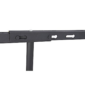 Kings Brand Furniture 7-Leg Heavy Duty Metal Queen Size Bed Frame with Center Support Legs, Black