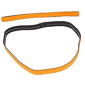 Unomor 2pcs Antiperspirant Sports Headband Sweat Headband scrunchies for Women Football Sweatband Workout White Soccer Ball Running Headbands Fitness Comfortable Supplies Polyester