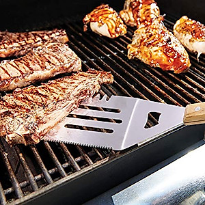 Father's Day BBQ Tools Set for Dad Engraved Grill Kit Grill Master Summer Barbecue Thanksgiving Housewarming Dad's Birthday Present Set of 3
