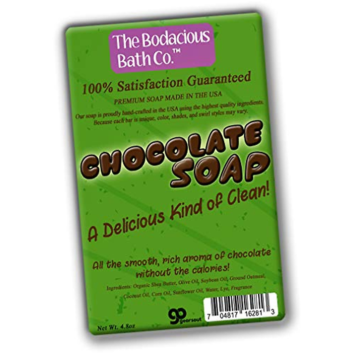 Chocolate Soap Chocolate Scented Bar Soap Funny Unisex Spa Gags for Women Men Chocolate Gags Secret Santa White Elephant Stocking Stuffers Novelty Soap Wife Friend Girlfriend